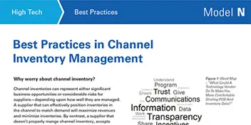 Best Practices in Channel Inventory Management - Model N