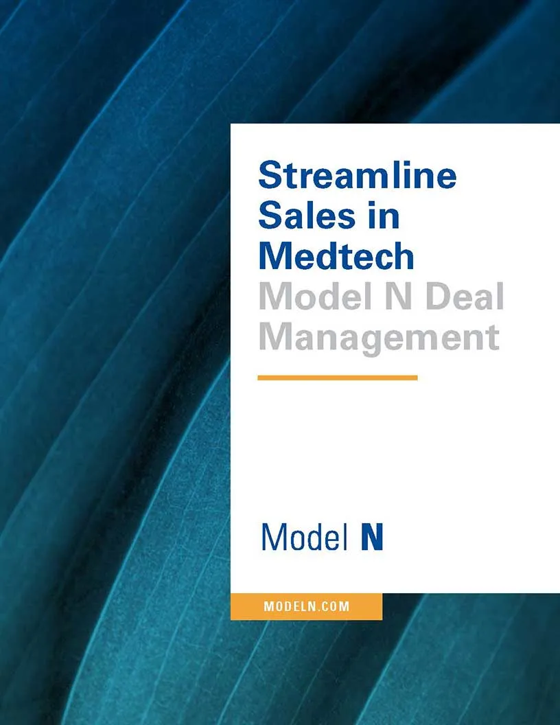 Deal Management For Life Sciences - Model N