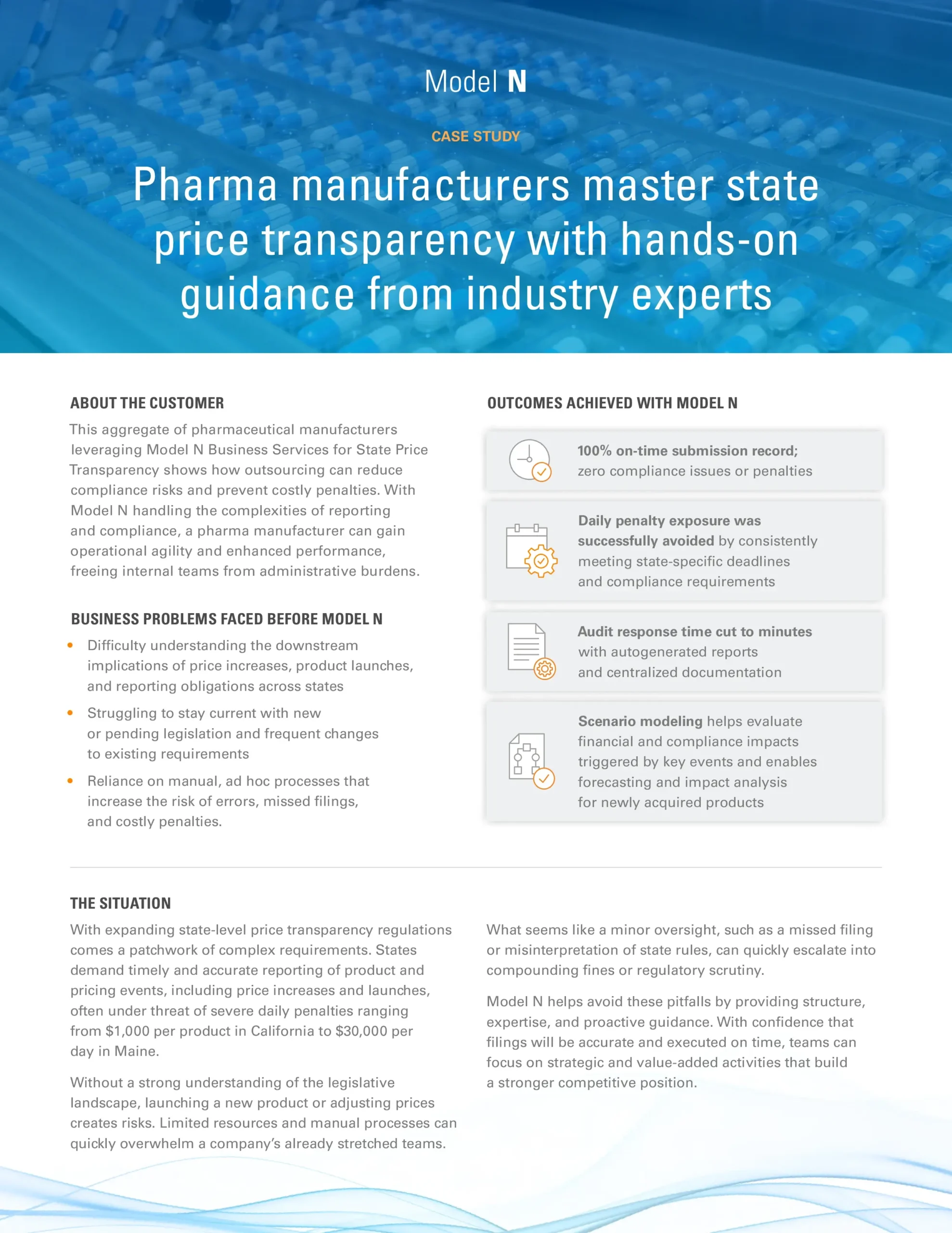 State Price Transparency Management Case Study - Model N